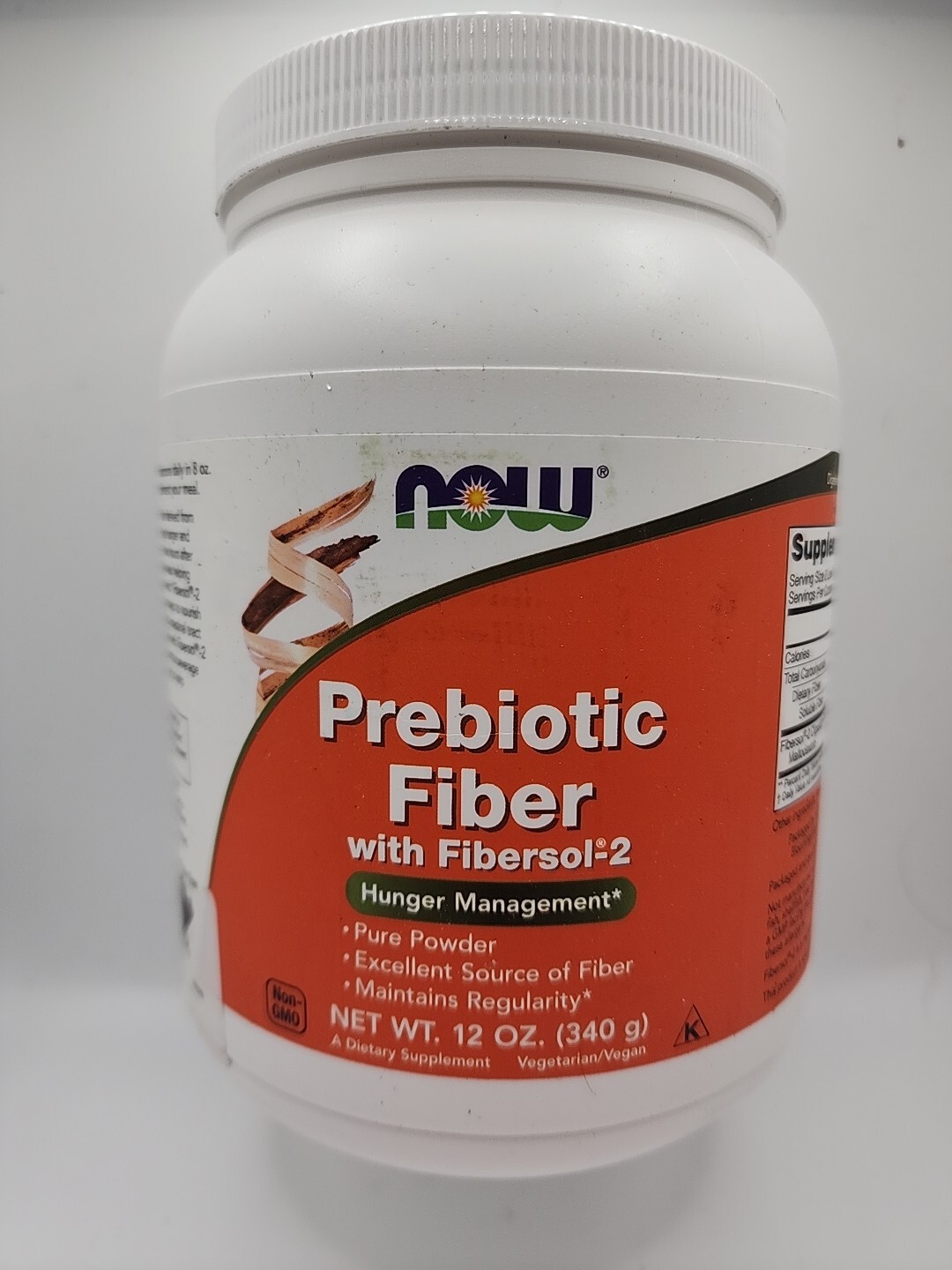 NOW FOODS Prebiotic Fiber with Fibersol?-2 Powder - 12 oz. | eBay