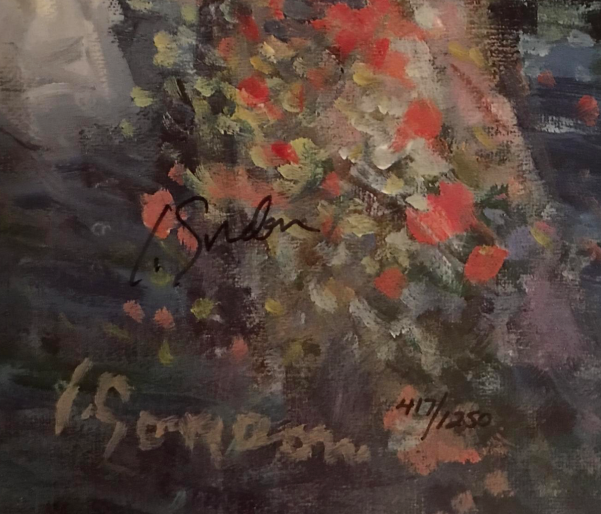 1995 Numbered Signed Impressionist L Gordon Art Lesson Plein Air ...