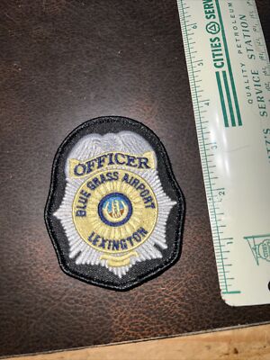 Obsolete Sheriff Police Department Office Patch Lexington Blue Grass ...