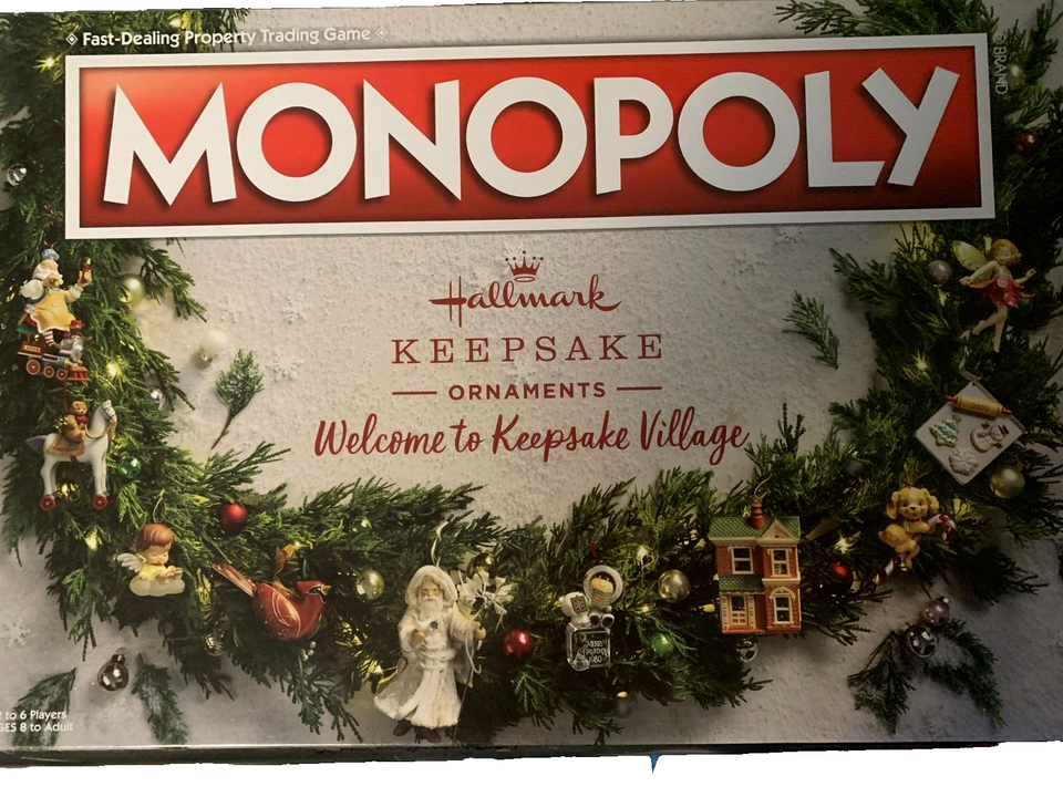Monopoly Hallmark SANTAS SURPRISES Advance To FROSTY FRIENDS ICE RINK ...