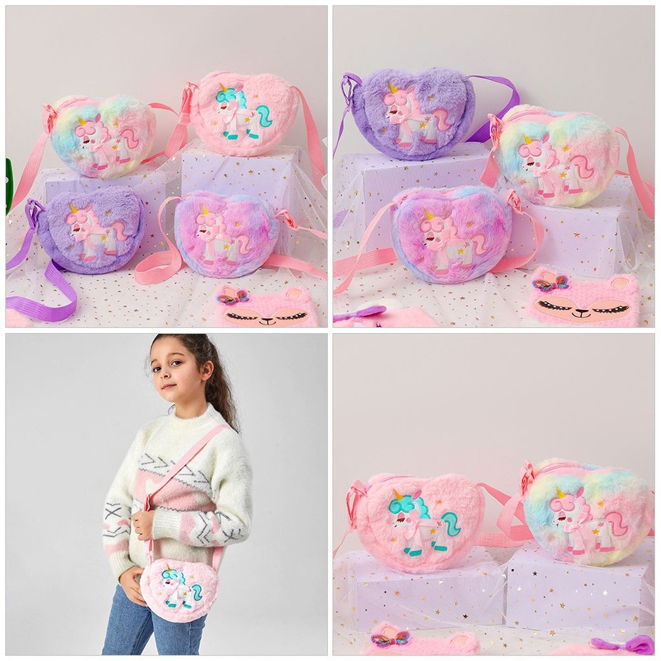 Cartoon Design Bag Crossbody Purse for Kids Play Little Girls | eBay ...
