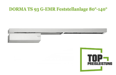 DORMA TS 93 G-EMR Feststellanlage 80°-140° KOMPLETTSET Art. 64070001 ...