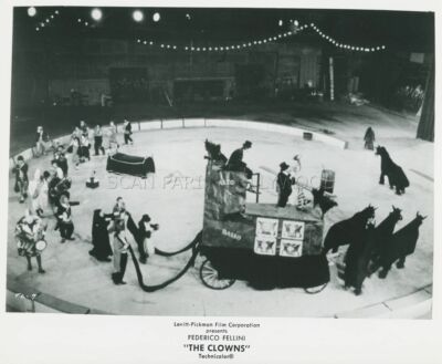 Federico Fellini The Clowns 1970 Vintage Photo Original #1 Circus | eBay