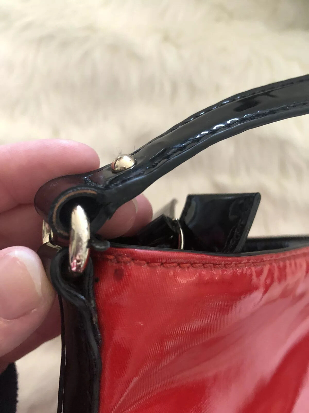 Kate Spade Pardon My French Red Darby Tech Library Way Punctuation ...