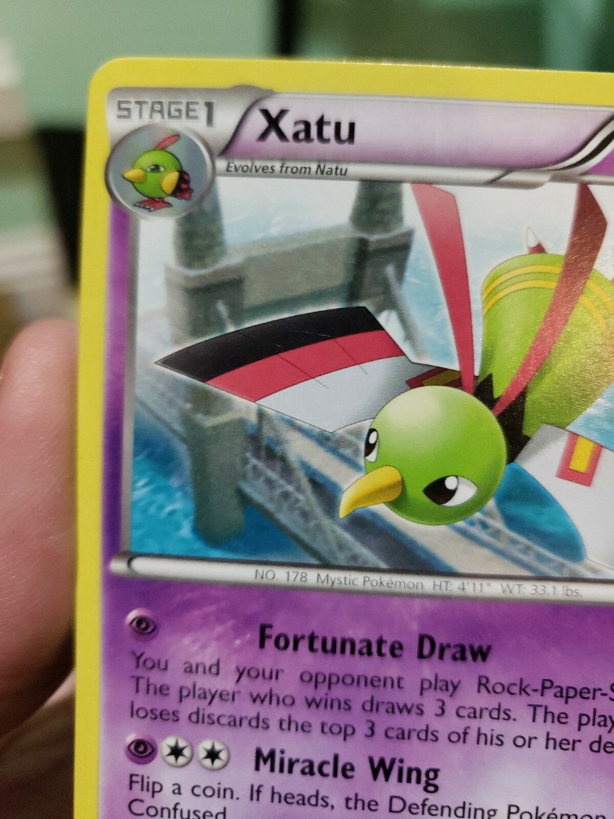 Pokemon: XATU - [56/113] - [Non Holo Rare] - [BW Legendary Treasures ...