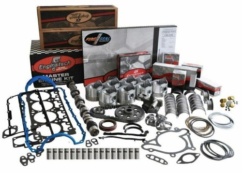 Master Engine Rebuild Kit with Chrome Rings for 63-67 GM/Chevrolet 3.8L ...