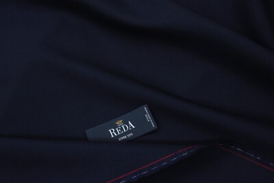 Reda 1865 s.p.a (Made for Hugo Boss)virgin wool suiting fabric,Blue | eBay