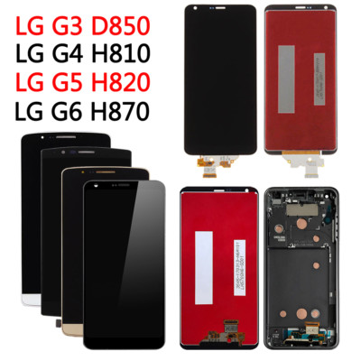 For LG G3 G4 G5 G6 Q6 M700 Full LCD Touch Screen Display Digitizer With ...