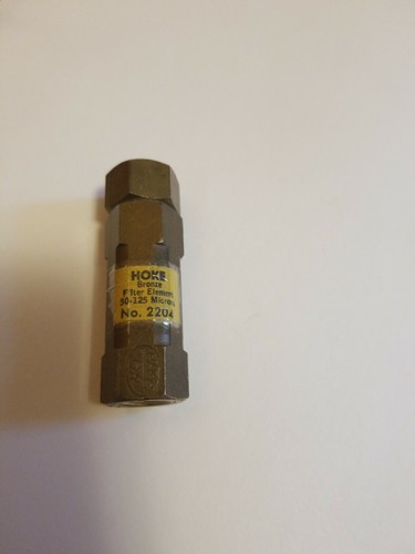 Hoke 2204 Filter 50-125 Micron, 1/4" FNPT | eBay