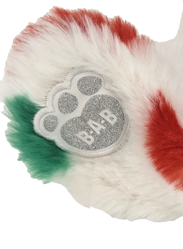 Build A Bear Christmas Cow Unstuffed Plush Never Been Stuffed Green Red ...