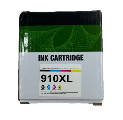 4 Pack 910XL Ink for HP OfficeJet Pro 8020 8028 8025 OfficeJet 8022 ...