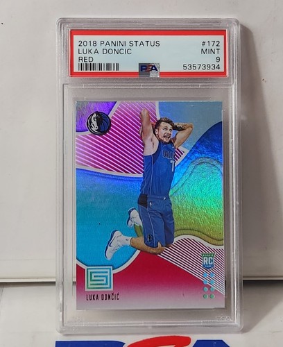 2018-19 Panini Status - Rookies 2 Red #172 Luka Dončić (RC) for sale ...