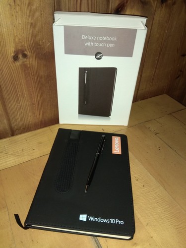 A5 Basic Notebook With Hard Cover And Touch Pen LENOVO MICROSOFT WIN 10 ...