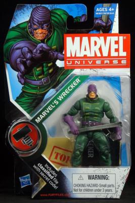 2009 HASBRO MARVEL UNIVERSE SERIES 2 WRECKER 020 3 3/4" ACTION FIGURE ...