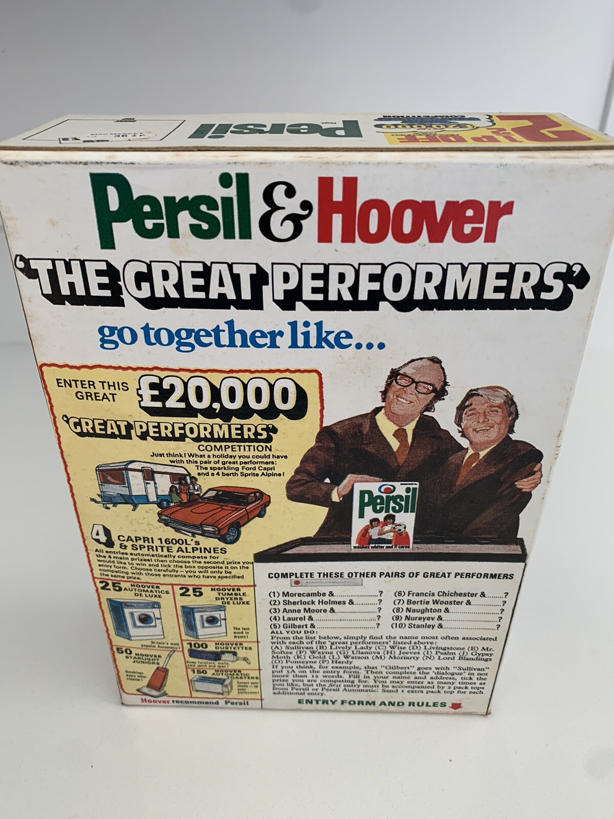 Vintage 1970s Persil Washing Powder Boxes Unopened 560g / 19.7oz | eBay