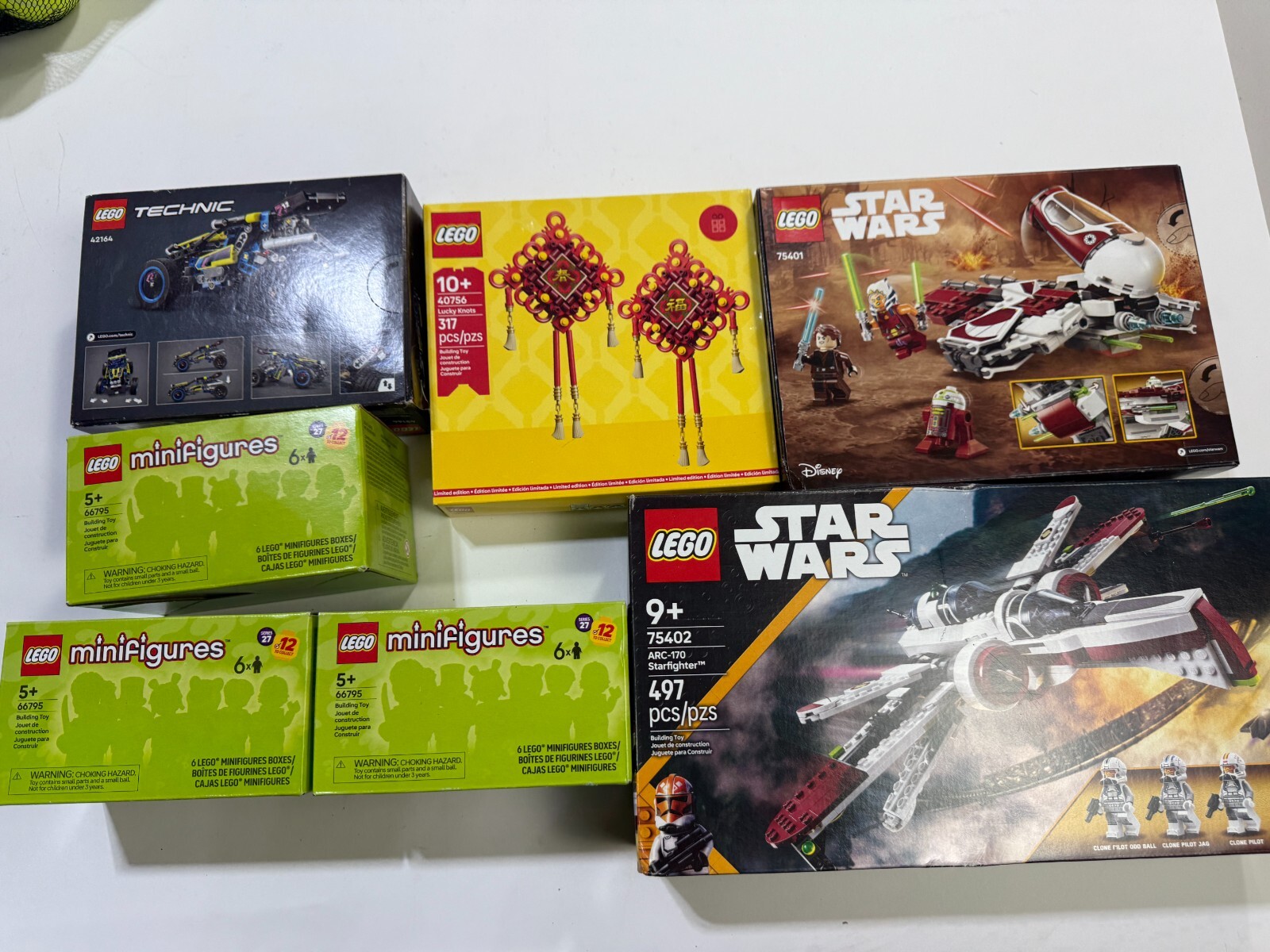 large lot of LEGO sets Star Wars: (75402) 42164 75401 40756 &3 sets ...
