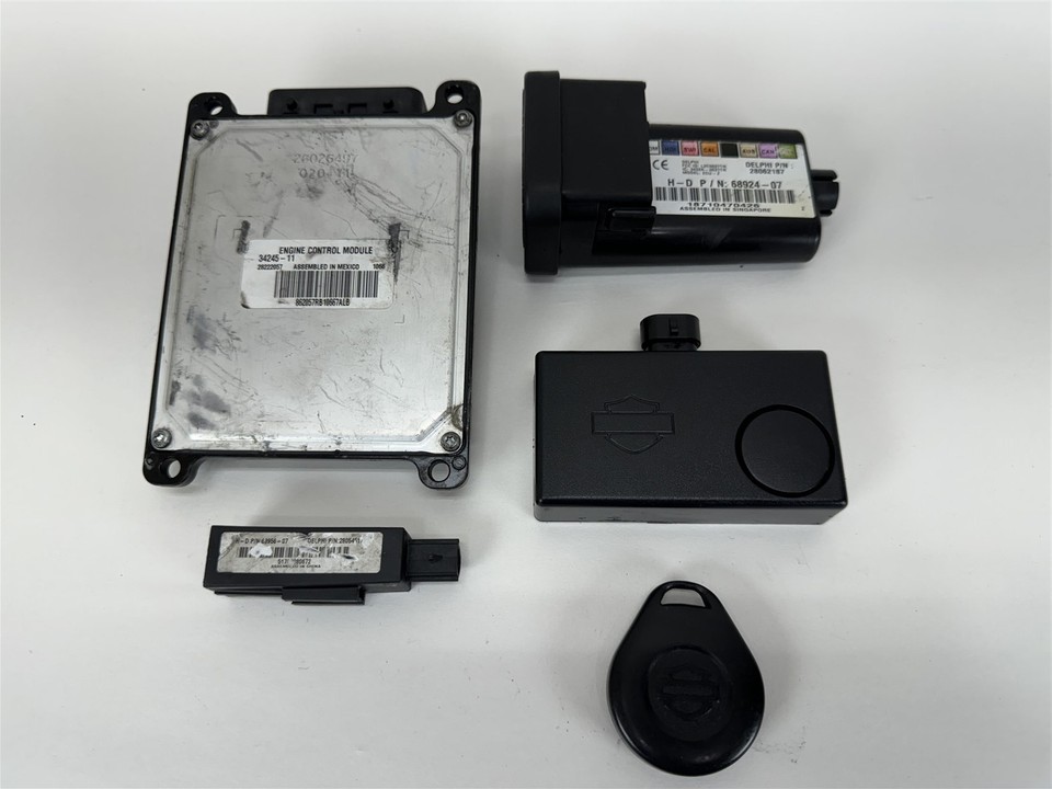 Harley-Davidson 2011 Road Glide CVO Engine Control Module TSM Security ...