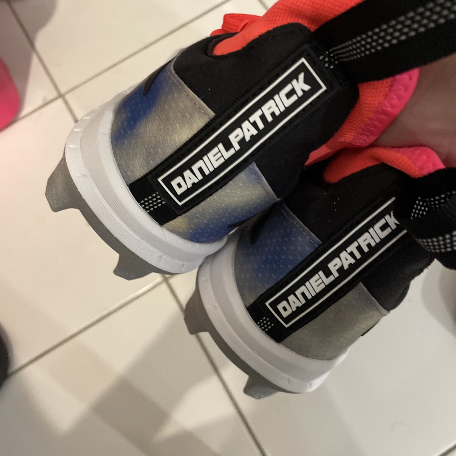 Adidas Afterburner Men's Size 9 Tie-Dye x Daniel Patrick Baseball ...