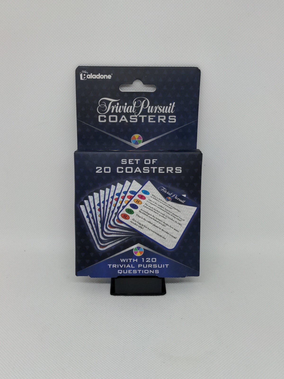 Trivial Pursuit Coaster Set From Paladone 20 Coasters with Trivia ...