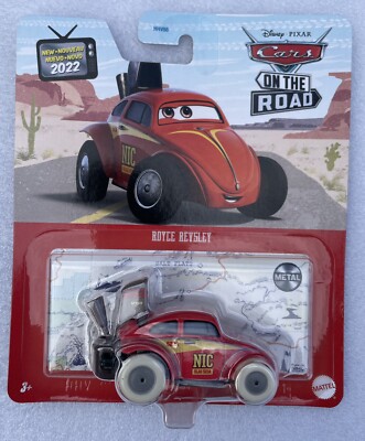 DISNEY PIXAR CARS MODEL CAR ROYCE REVSLEY VOLKSWAGEN BEETLE ROD CARS ON ...