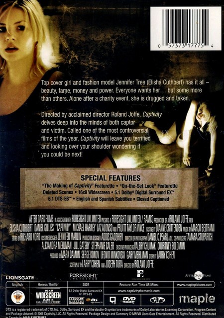 Captivity (DVD, 2007, Canadian Uncut) for sale online | eBay