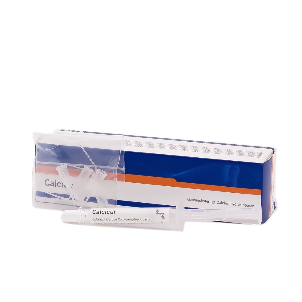 Voco Calcicur Radiopaque Water Based Calcium Hydroxide Paste 2.5gm ...
