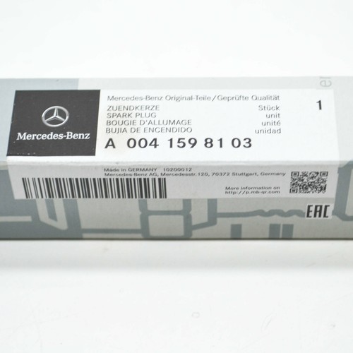 MERCEDES-BENZ BOSCH LEFT CYLINDER HEAD SPARK PLUG A0041598103 NO DUTY ...