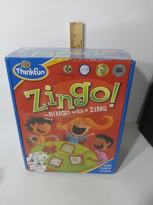 ThinkFun Zingo Bingo With A Zing Matching Game Gift Quality..Ships Fast ...