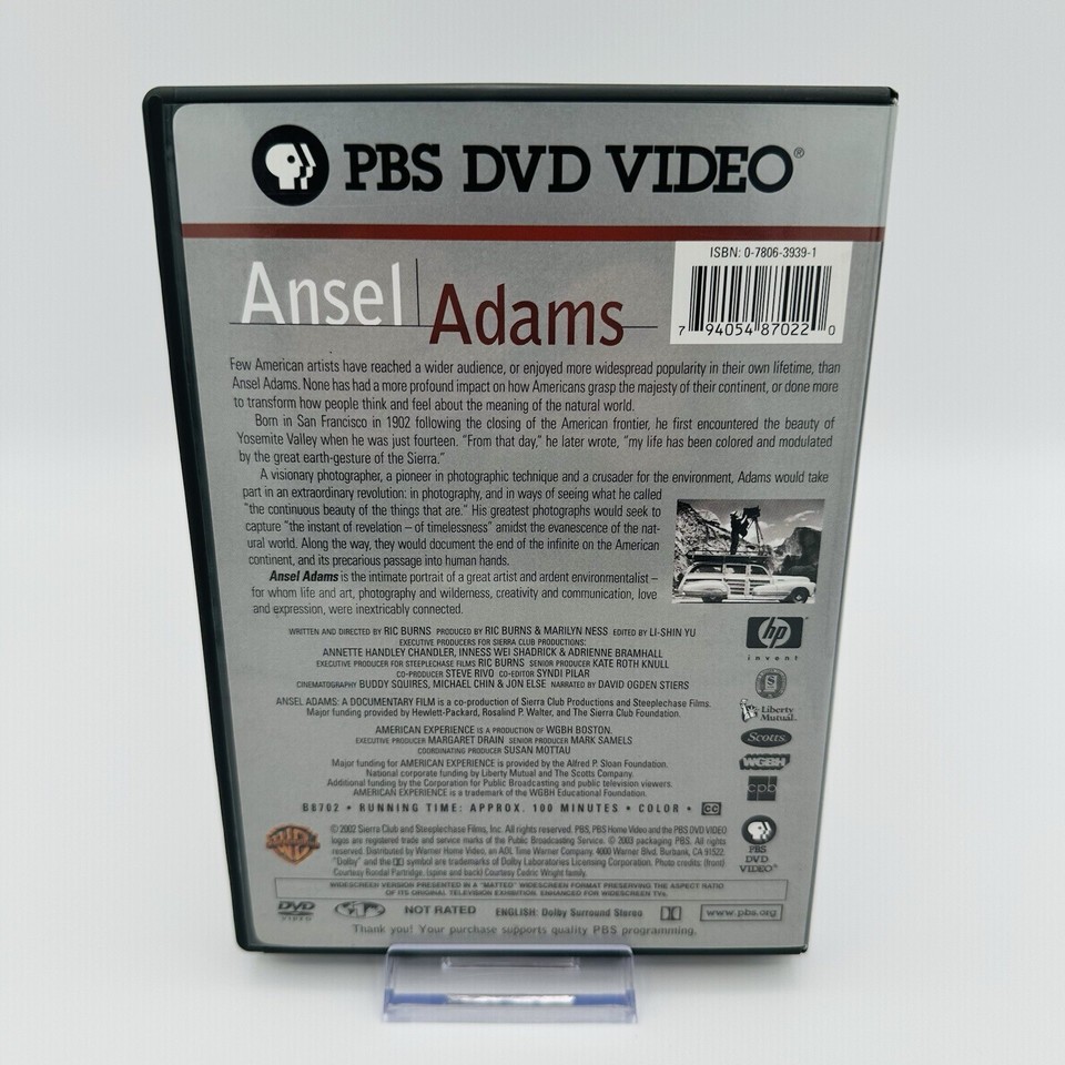 Ansel Adams (American Experience) - DVD - PBS. 794054870220| eBay