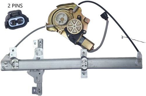 Front Left Electric Window Regulator With 2 Pins Motor for Holden Rodeo ...