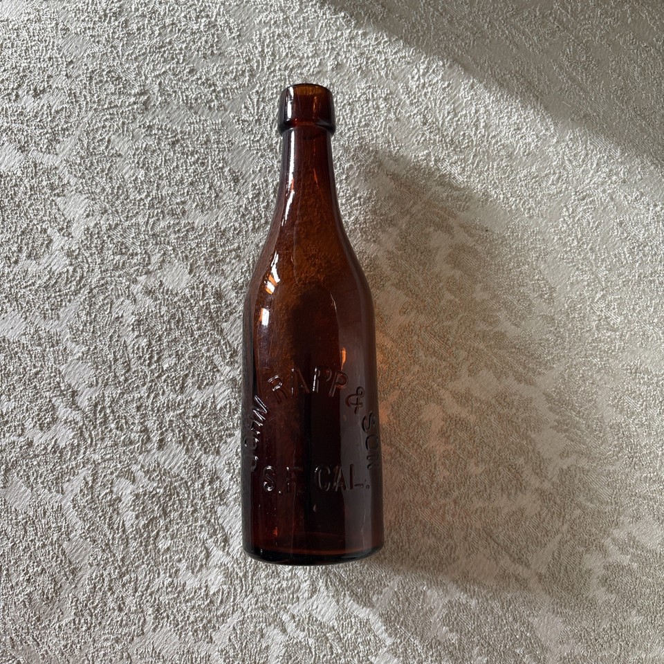 John Rapp And Sons San Francisco, California Beer Bottle | eBay