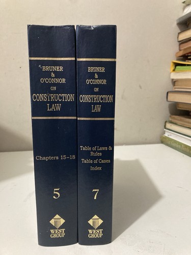 2002 Bruner and O'Connor on Construction Law by Bruner, Philip L. - 2 ...