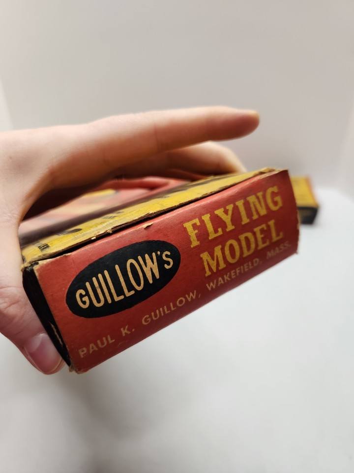 VINTAGE GUILLOWS FLYING Model Airplane Kit CESSNA DC50 & Vought Corsair ...