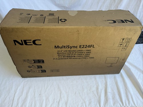 BRAND NEW NEC Monitor MultiSync 22" Full HD LED Monitor - 16:9 - 21.5 ...