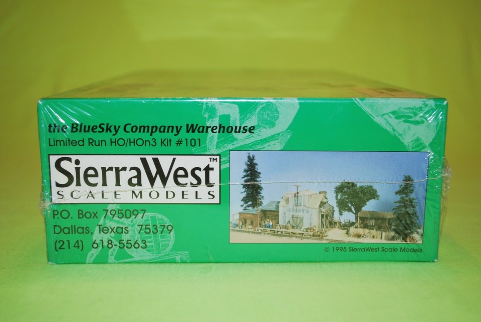 Sierra West Scale Models HO / HOn3 Kit #101 Blue Sky Limited Run ...