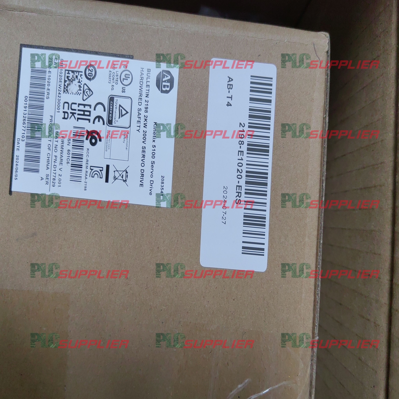 Original New AB 2198-E1020-ERS Allen Bradley Kinetix 5100 200V Class ...