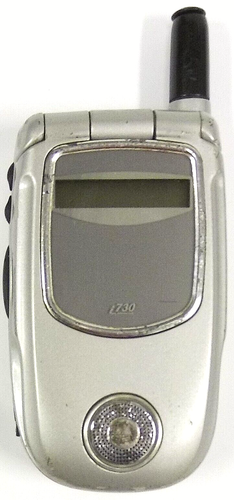 Motorola i series i730 - Silver and Gray ( Nextel ) PTT iDEN Flip Phone ...