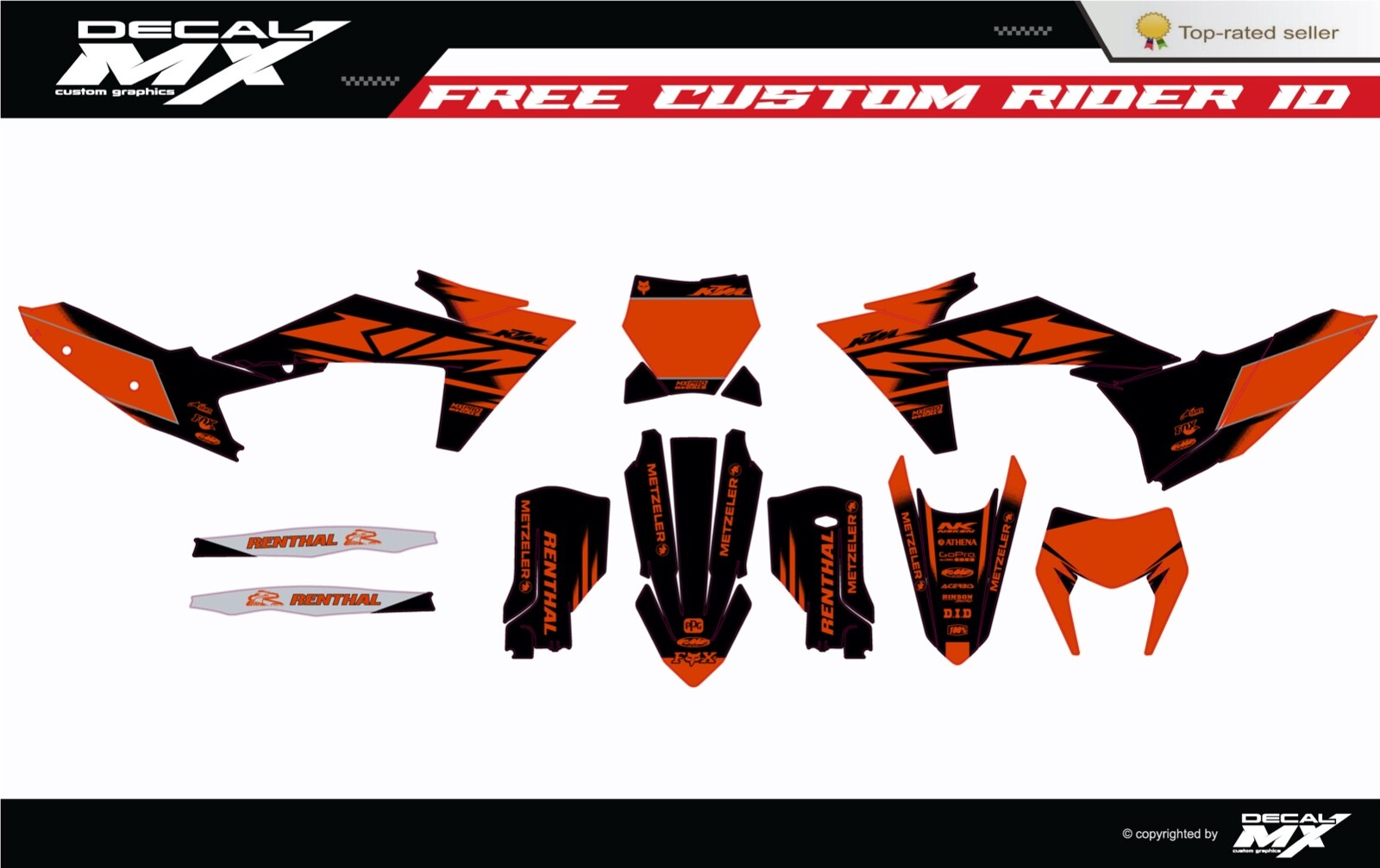 Fits KTM EXC EXC-F XC-W XCF-W 2024-2025/ KTM-SX-XC-SXF-XCF-2023-2024 ...