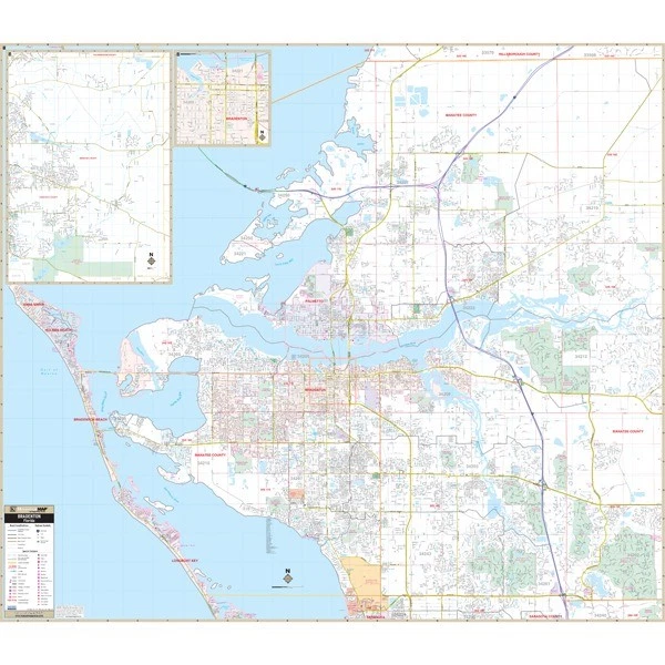 Manatee County Fl Map