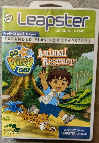 Go Diego Go: Animal Rescuer [Leap Frog Leapster] Complete in Box | eBay