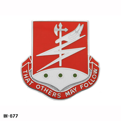 127th Engineer Battalion US Army DUI Crest Pin That Others May Follow ...