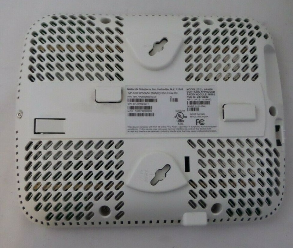 Two-Pack Motorola Wireless Brocade Mobility 650 Dual Ext AP-650 Free ...