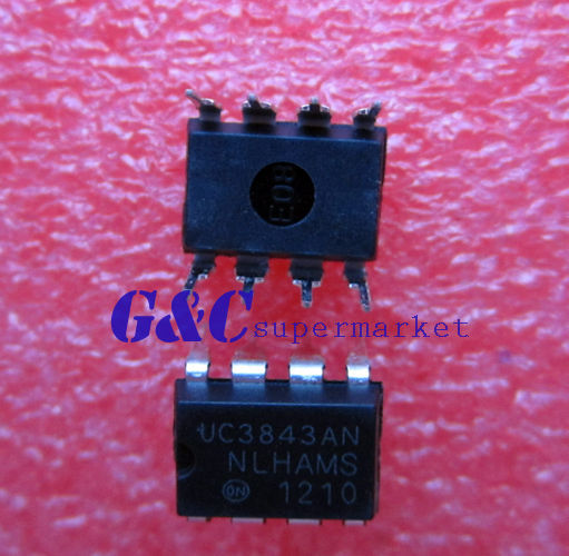 30PCS IC UC3843 UC3843AN 3843 ON REG CTRLR BST FLYBK PWM 8PDIP New | eBay