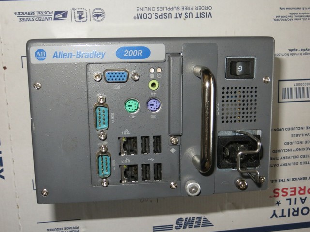 Allen Bradley VersaView 200r 6155r-npxpdc W/ Rockwell Automation ...