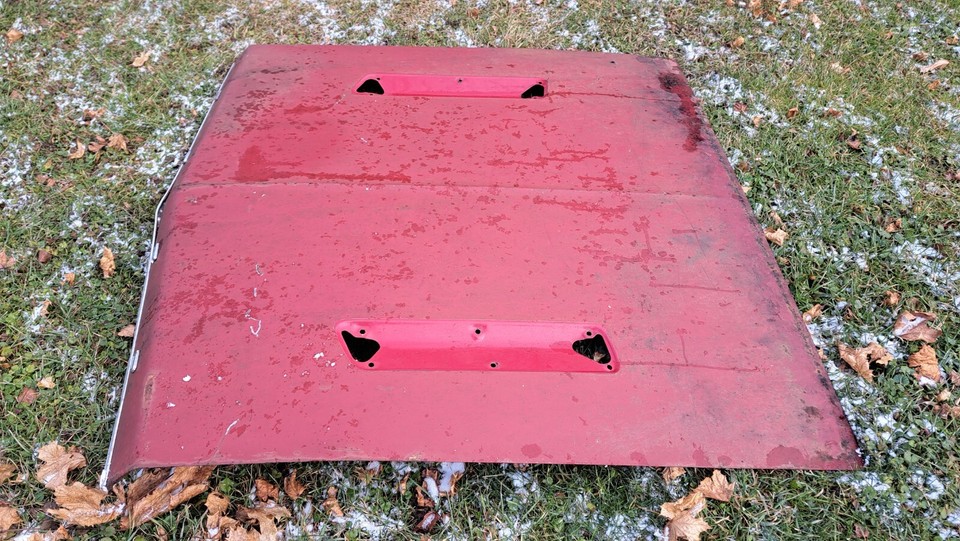 Original 1966 Ford Fairlane Ranchero GT GTA Hood With Inserts 66 WHOLE ...