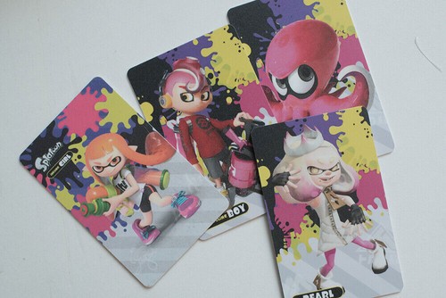 Splatoon 1 2 3 Octoling Octopus 17 pcs/set PVC NFC Tag Game Cards For ...