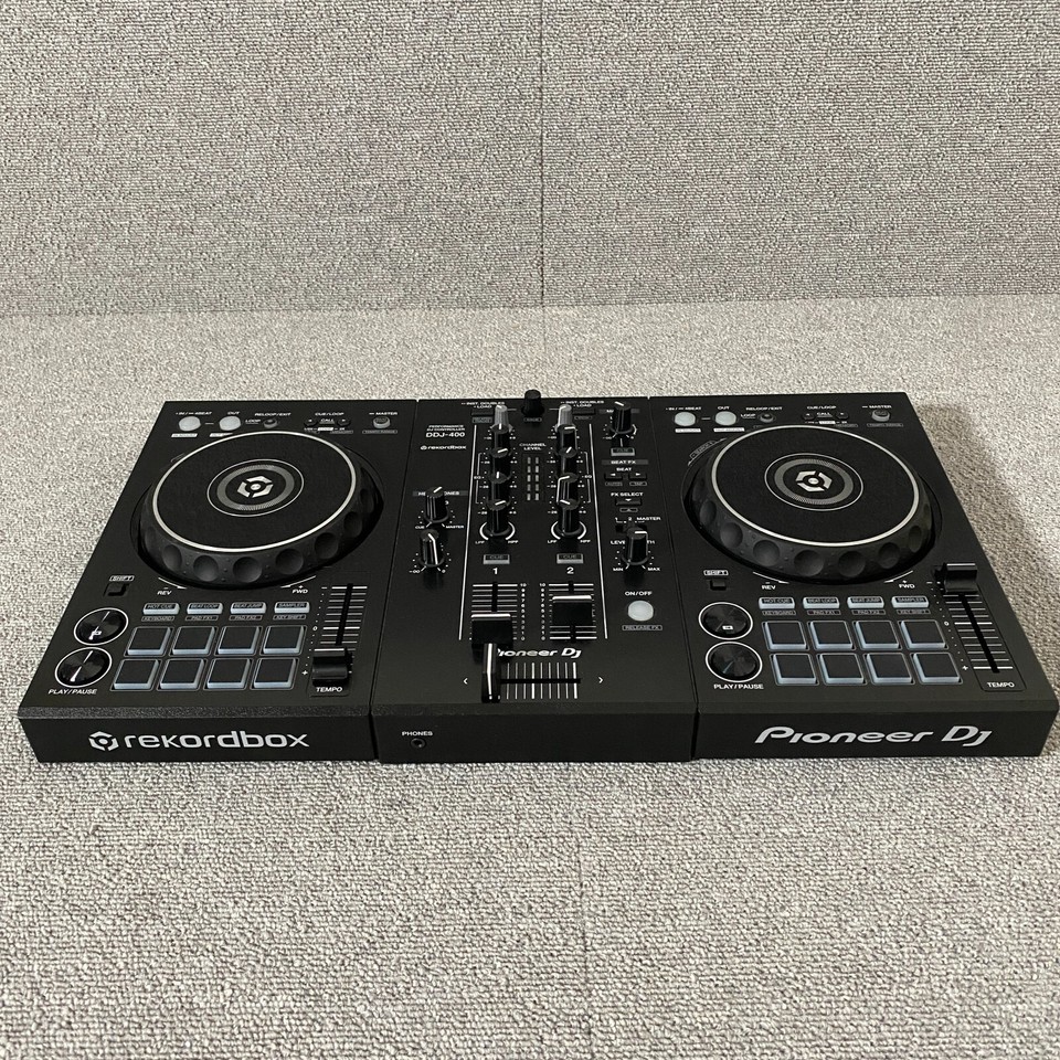 Pioneer DJ DDJ-400 DDJ400 DJ Controller W/ Licence USB Mike Head Phone ...