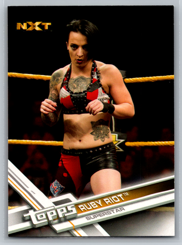 Ruby Riott 2017 Topps WWE Then Now Forever NXT Prospect Card #178 Riot Soho | eBay