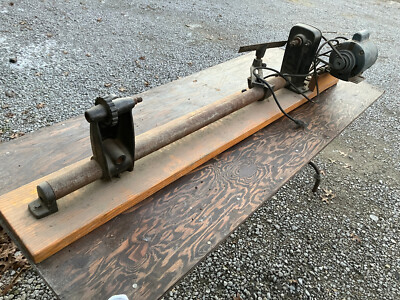 Vintage Sears-Craftsman monotube wood lathe 12" x 36" Belt drive 1/2hp ...