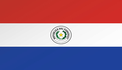 PARAGUAY FLAG STICKER DECAL VINYL PARAGUAY REPUBLIC SOUTH AMERICA | eBay